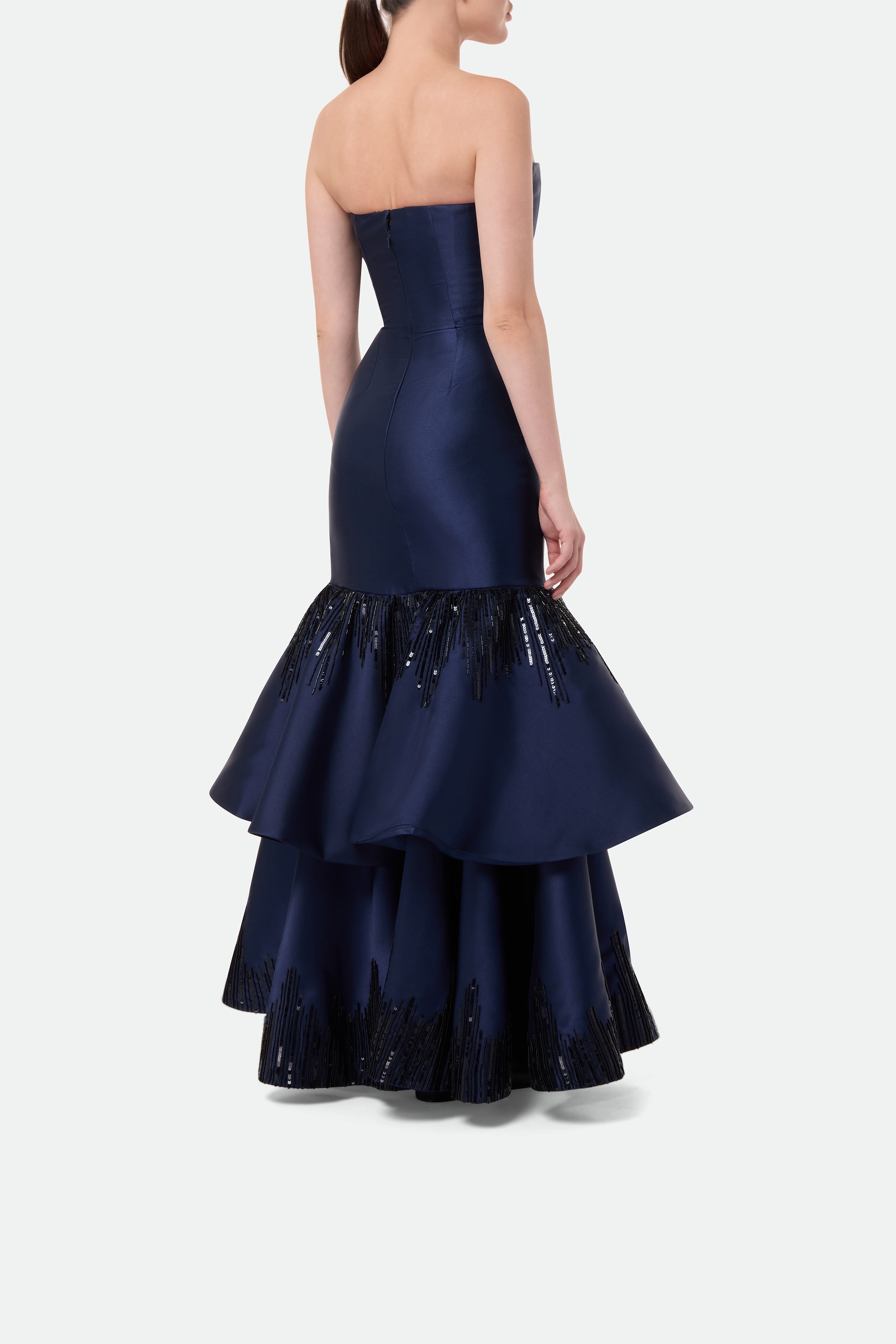 Ray embellished gown – Razan Alazzouni